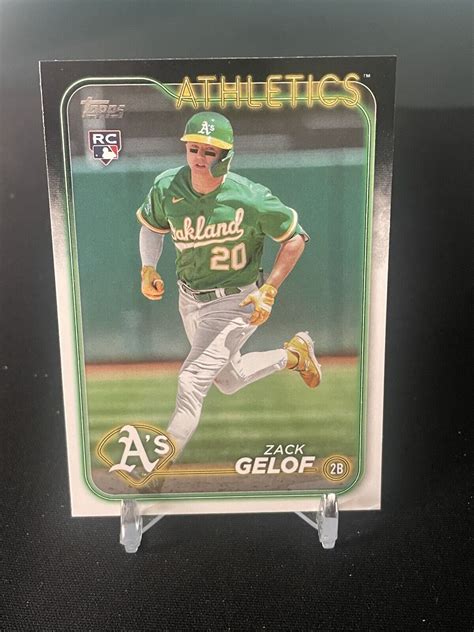Topps Series Zack Gelof Rc Ebay