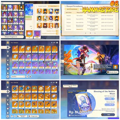 8 AR 60 Asia Server Female Mid End Game Account 14 Five