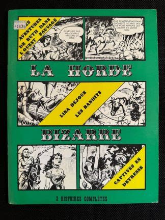 La Horde Bizarre Bizarre Vol 4 French Copy Gene Bilbrew BrazenBooks