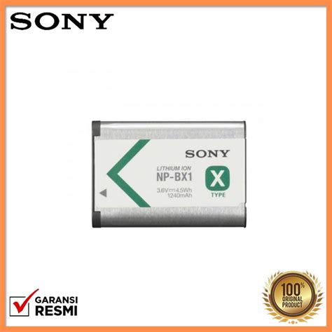 Jual Sony NP BX1 Rechargeable Lithium Ion Battery Pack 3 6V 1240mAh