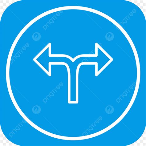 Vector Icono De Doble Direccion Png Icono De La Flecha Antecedentes