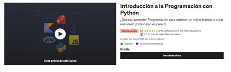 Aprende Python Sin Gastar Un Centavo Con Estos Cursos Gratis En L Nea