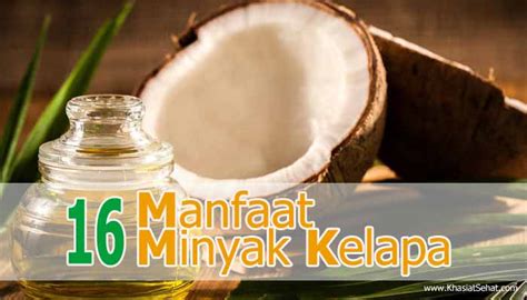 16 Manfaat Minyak Kelapa Untuk Kesehatan Khasiat Sehat