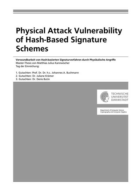 pdf physical attack vulnerability of hash based signature schemes dokumen tips