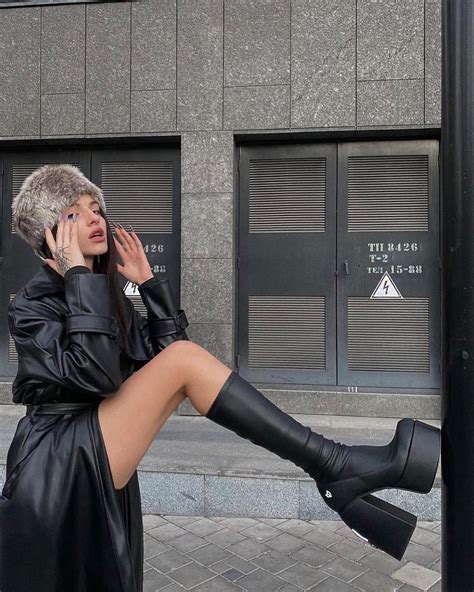 Naked Wolfe On Instagram Katiboooo The Spice Black Stretch Boot
