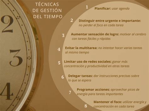 8 Técnicas para gestionar el tiempo de forma eficaz Blog MBA Valladolid