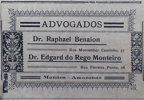 Propaganda Antiga do Escritório de Advocacia Durango Duarte