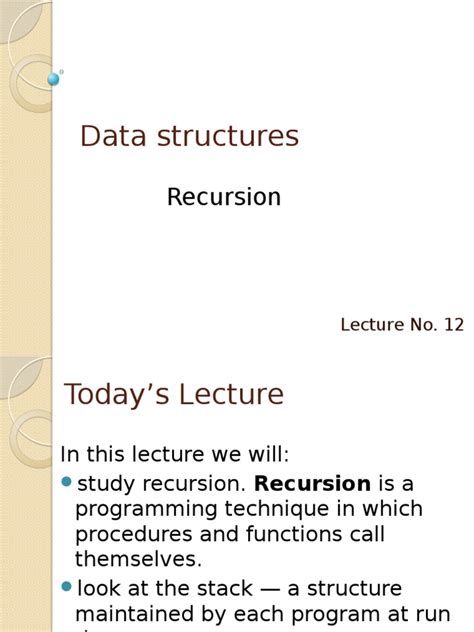 data structures recursion pdf recursion subroutine