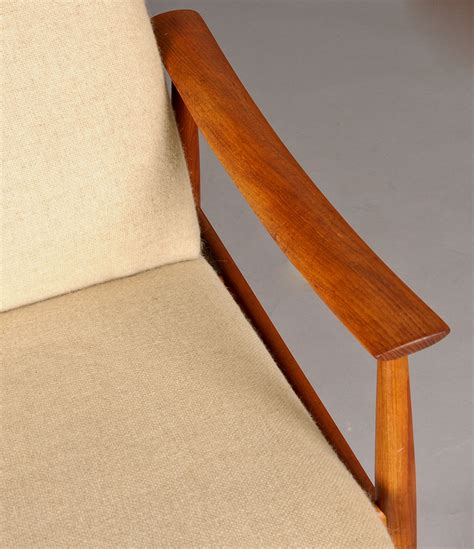 Finn Juhl Sofa Model 138 Af Teak Lauritz