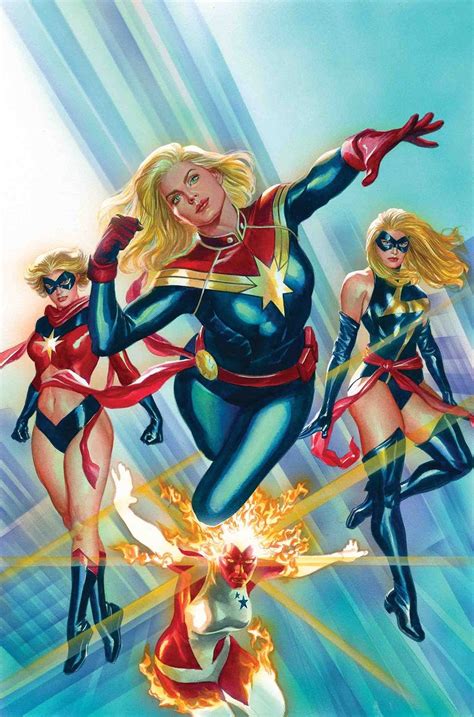 Captain Marvel By Alex Ross Marvel Universe Characters Captain Marvel Ms Marvel Captain Marvel