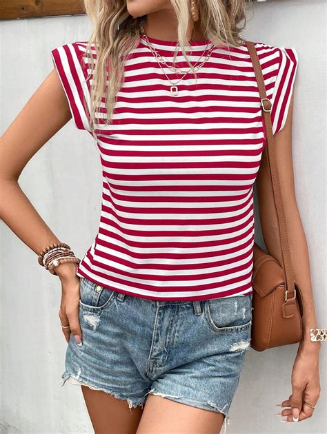 SHEIN Frenchy Women S Summer Tops Teacher Shirts Summer T Shirts Work