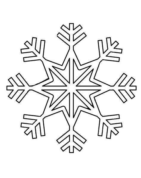 Schneeflocken Kostenloses Bild Ausmalbilder Kostenlos Herunterladen