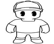 Coloriage Stumble Guys Imprimer Dessin Stumble Guys Colorier