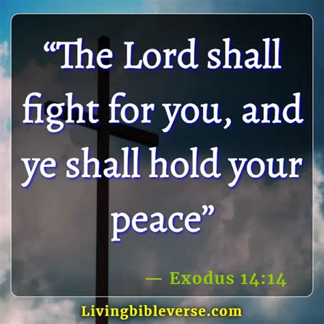 Bible Verses About God Is Fighting Our Battles Kjv Scripture