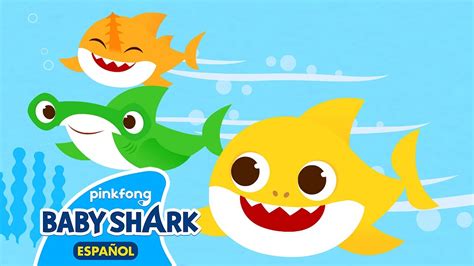 A Nadar Rimas Infantiles con Tiburón Bebé Baby Shark en español