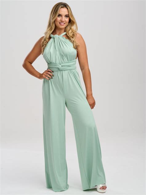 Emily Rose Mint Green Multiway Bridesmaid Jumpsuit