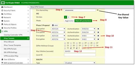 Ipsec Vpn Configuration Fortigate Firewall Network Interview