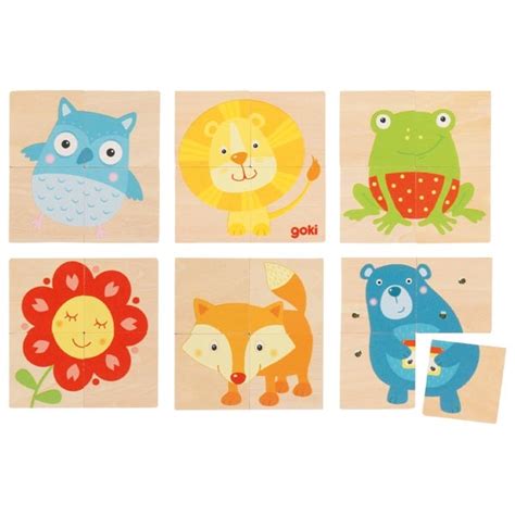 Jeu de karemo et mémo Animaux Goki Nos marques Chouchous Jouets GOKI
