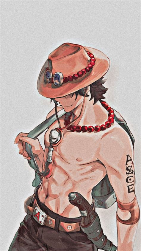 Portgas D Ace Wallpaper Anime Hintergrundbilder Anime Figuren