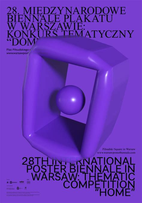 28 Międzynarodowe Biennale Plakatu w Warszawie w przestrzeni pl