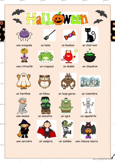 92 Halloween Français FLE fiches pedagogiques pdf doc
