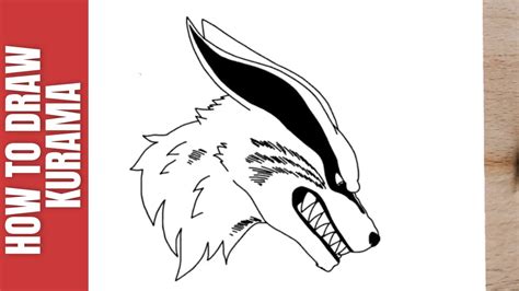 How To Draw KURAMA STEP BY STEP Naruto Shippuden YouTube