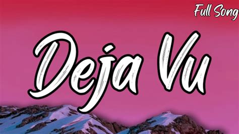 Olivia Rodrigo Deja Vu Lyrics Youtube