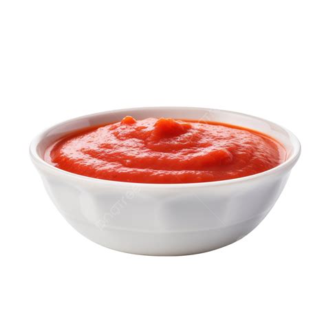 Fresh Red Sauce Bowl Isolated Sauce Tomato Sauce Fresh PNG