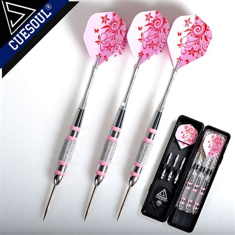 Cuesoul G Professional Dart Pin Steel Tip Darts With Brass Barrels