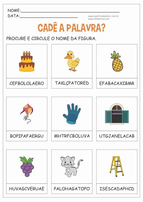 O Processo De Alfabetiza O E A Sua Import Ncia Atividades Para