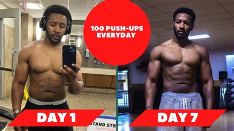 I DID 100 PUSH UPS EVERYDAY FOR A WEEK THIS HAPPENED 100 STRAIGHT