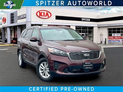 Certified Pre Owned 2020 Kia Sorento LX 4D Sport Utility In Mansfield