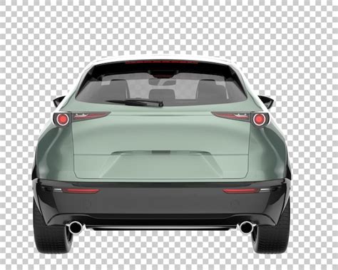 Premium PSD Modern Car On Transparent Background 3d Rendering