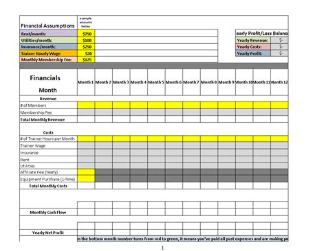 Profit And Loss Template In Excel Templates At Allbusinesstemplates