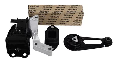 3 Soportes Motor Caja Versa March 1 6 2014 2015 2016 Nissan Meses Sin