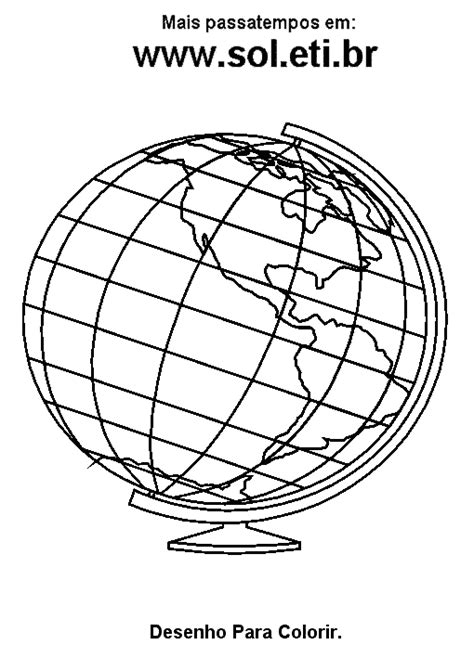 Globo Terrestre Desenho