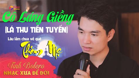 CÔ LÁNG GIỀNG MINH HIẾU LÁ THƯ TIỀN TUYẾN Lâu lắm chưa về quê