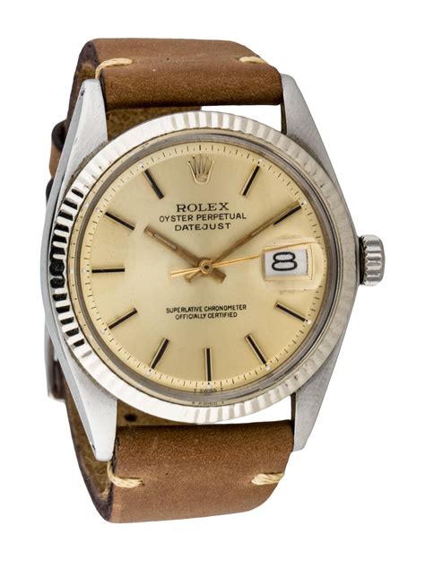 Rolex Oyster Perpetual Datejust Watch Strap RLX21167 The RealReal