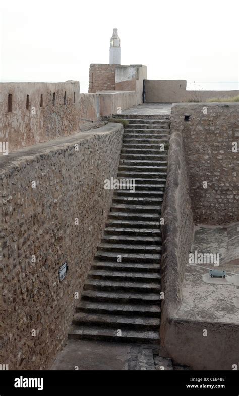 Castle In The Medina Of Hammamet Tunisia Stock Photo Alamy