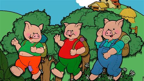 Los Tres Cerditos y El Lobo Feroz video infantil en español YouTube