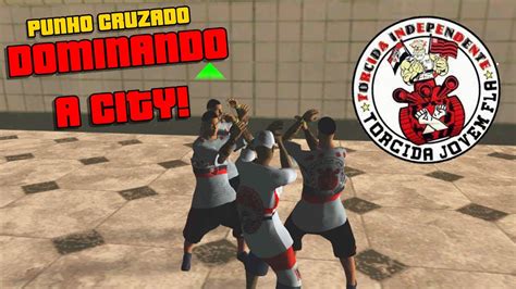 GTA TORCIDAS PUNHO CRUZADO QUEBRANDO GERAL NA CITY YouTube