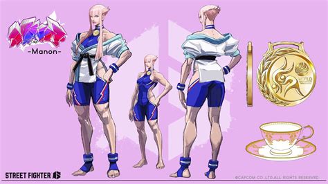 Manon Concept Art Street Fighter 6 Art Gallery