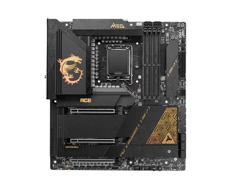 Msi Meg Z Ace E Atx Intel Th Th Gen Phases Ddr