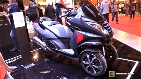 2017 Peugeot Metropolis 400 RX R Scooter Walkaround 2016 EICMA