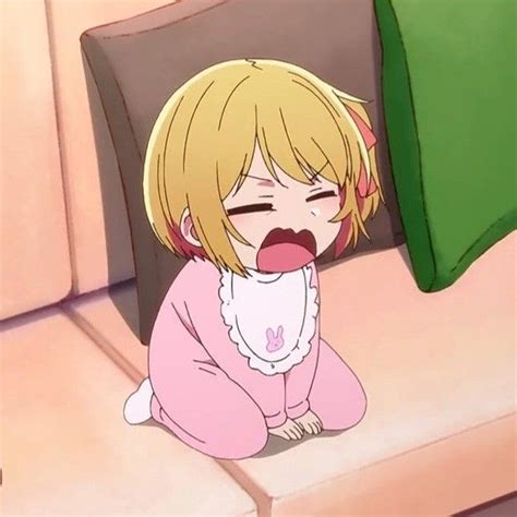 Ruby Hoshino Icons Oshi No Ko Baby Aqua Chibi Anime Art Ruby
