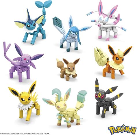 Buy MEGA Pokémon Every Eevee Evolution Toy Building Set Vaporeon