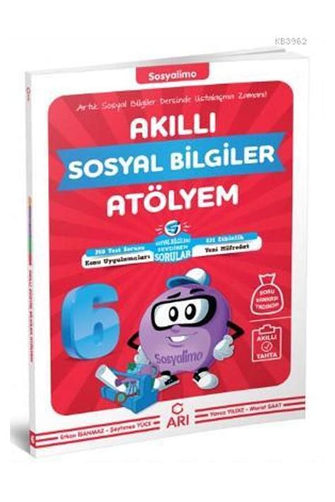 Arı Yayıncılık 6 Sınıf Sosyalimo Akıllı Sosyal Bilgiler Atölyem