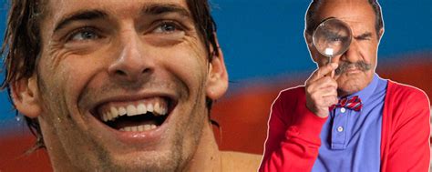Le Champion Du Monde De Natation Camille Lacourt Dans Sc Nes De