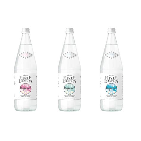 Acqua Fonte Lonera 1 Litro 12 Bottiglie Vetro A Rendere Formato Naturale