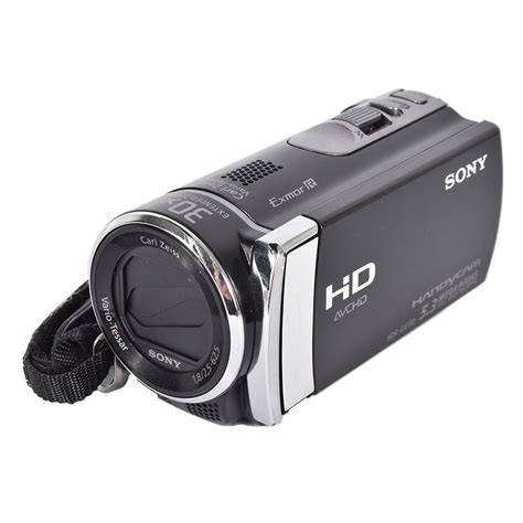 Sony HDR CX190 HD Handycam Camcorder Black At KEH Camera